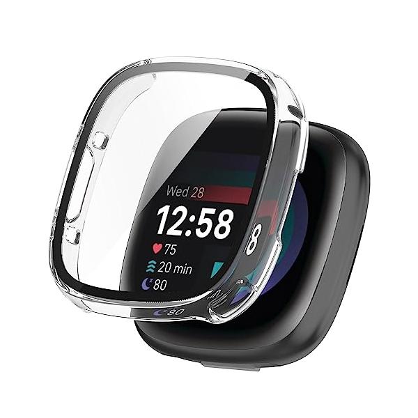クリア/-/-・Color:クリア・☆対応機種：本製品は強化版のFitbit Sense 2/Fitbit Versa 4専用カバーです。ご購入前、ご設備のモデル番号をご確認ください。YAODLE for Fitbit Sense 2/Fi...