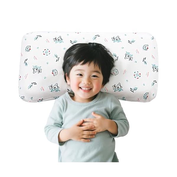 ミニマリスト1.子鹿柄/1個 (x 1)/-・Size:1個 (x 1)Color:1.子鹿柄・お子様の頭をやさしくサポート中央のくぼみがお子様の頭を優しく包み込み、理想的な寝姿勢をキープ。質の高い睡眠へと導きます。体温が高く長時間眠る子ど...