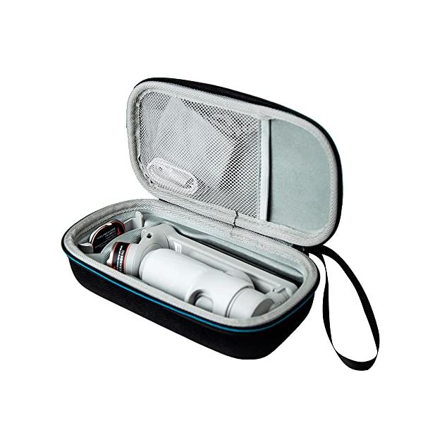 コンパクト。ブラック///ホワイト/-/for Smartphone Gimbal・1. Insta360 Flow用キャリーバッグ/ Zhiyun用/ Feiyu用/ Osmo Mobile 6/SE/ OM 5/4/4SEスマートフォン...