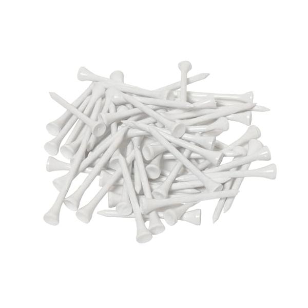 60本(白色)白/-/-・Style:60本(白色)・パッケージ個数:1・シンプルなウッドティーお得な大容量セット！60本入り・芝で目立つから見つけやすい白色のティー・環境にやさしい木製ティー・ティーの長さ：70mm・簡易包装のエコパッケージ