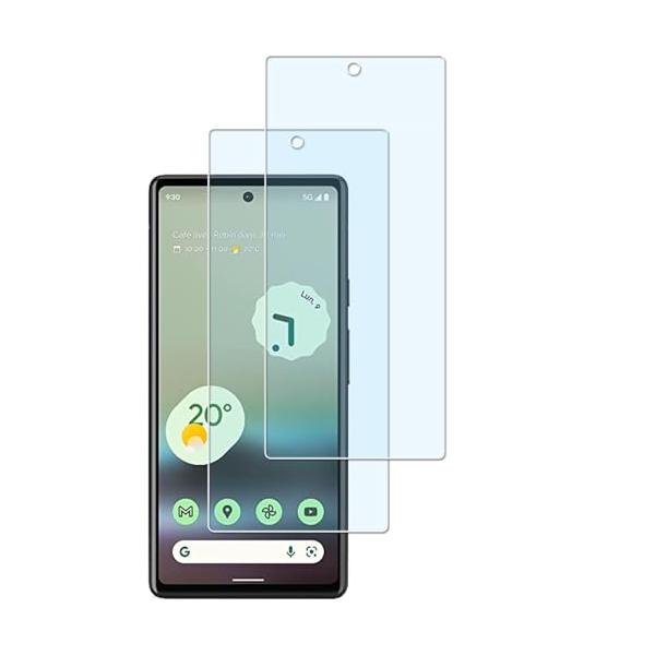 透明/BL-Google Pixel 6a/-・Size:BL-Google Pixel 6a・対応機種-2枚入り Google Pixel 6a 用 。ブルーライトカット機能 スマホの長時間使用による眼精疲労などを緩和します。注意（色あい...