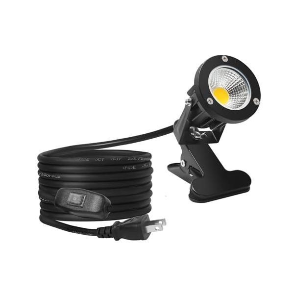 現代的昼白色-スイッチ付/-/TY-TGGN4・Color:昼白色-スイッチ付・パッケージ個数:1・クリップ式スポットライトLED照明を採用したコンパクトなクリップライト。スタンド看板等の屋外看板用照明、アウトドア作業用照明に最適！消費電力...