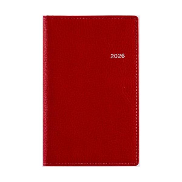 レッド(週間セパレート)2026年/-/-・Color:レッド(週間セパレート)2026年・パッケージ個数:1・商品詳細1サイズ：幅9.9×高さ15.7cm　　記入欄●月間ページ…ブロック式　●週間ページ…セパレート式　◇月曜始まり　　掲載...
