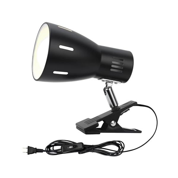 黒(B黒(B/-/AS-02・Color:黒(B・クリップ付き照明該当クリップライトには滑り止め付きの強力クリップを採用しており、しっかりと固定できる設計になっています。クリップの開口幅は最大約5cmまでとなり、机や棚の端、パイプなど様々な...