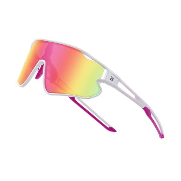 スポーツホワイト-オレンジ/Free Size/-・Color:ホワイト-オレンジ・子供用に特別に設計されたサイズとフィット感で、快適で確実な装着を提供します。子供の顔に合わせて調整なノーズパッドとテンプルが付いています。・高品質のポリカー...