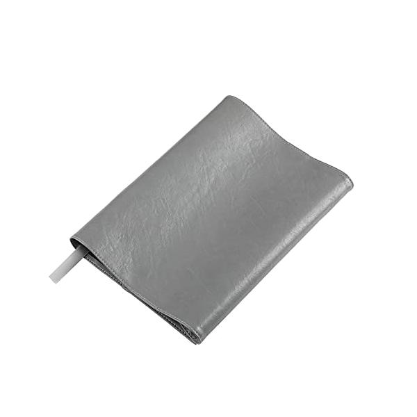 グレー/四六判（上製本）/-・Color:グレーSize:四六判（上製本）・パッケージ個数:1・仕様更新次のロットの商品から2点更新します。(1)左のバンドは切り裁ちから両端ステッチ入りの仕様に変更します（商品写真は初回の商品です）。バンド...