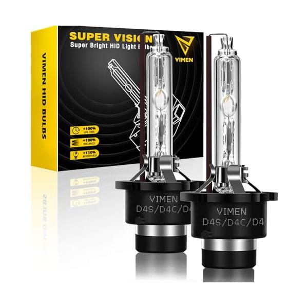 4300K/D4S/D4C/D4/-・Size:D4S/D4C/D4Color:4300K・パッケージ個数:1・純正用 HID バルブ D4S：D4S/D4C台座に99.99%対応設計。すぐプラグアンドプレイ、無傷のインストール。アップデー...
