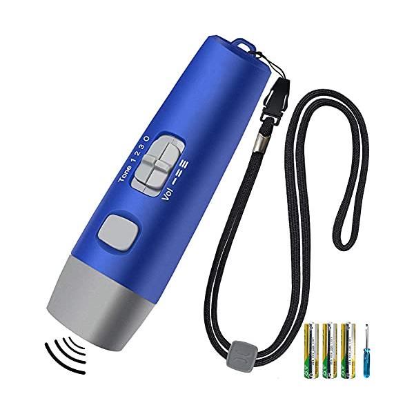 ブルー/-/-・Color:ブルー・ワンプッシュで簡単、衛生的ワンプッシュするだけの簡単操作です。大人でも子供でも同じように鳴らせます。電子ホイッスルは口をつけないので、使い回しても衛生的です。・3段階の音量調整低音、中音、高音の3段階の音...