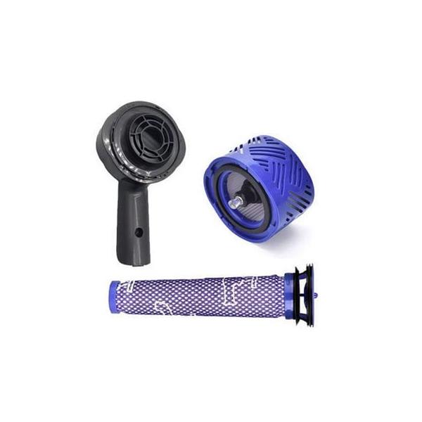 -/-/Dyson motor rear cover Filter Element・このモーターバックカバーとフロント/リアフィルターアクセサリーは for Dyson 用 V6、DC58、DC59、DC61、DC62、DC74掃除機と互換...