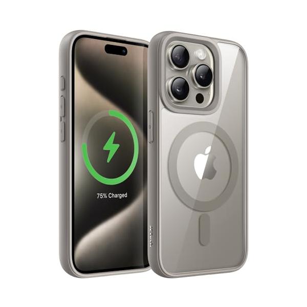 ナチュラル チタニウム/-/559WN・Color:ナチュラル チタニウム・[互換性] 注：iPhone 15 / 15 Plus / 15 Pro Maxには対応しません。iPhone 15 Pro 6.1インチ用にぴったりフィットします...