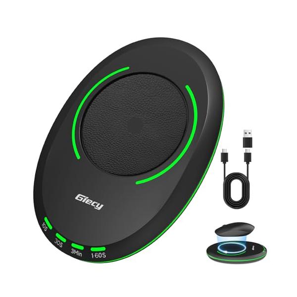黒色/-/A10・Color:黒色・微妙なポインターの動きマウスウォブレータは、コンピュータがスリープ状態になるのを防ぎ、コンピュータのデスクトップを常にアクティブにします。スリムで軽量なデザインで、非常に便利で持ち運びに便利です。・簡単な...