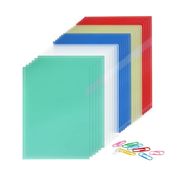 クリアホルダーレッドグリーン/-/-・30枚A4クリアホルダー入り●パッケージ内容：クリアファイルA4（レッド）×6枚　/　クリアファイルA4（イェロー）×6枚　/　クリアファイルA4（ブルー）×6枚　/　クリアファイルA4（グリーン）×6...