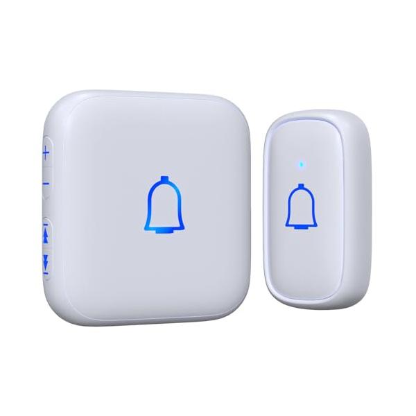 ホワイト/-/-・Color:ホワイト・パッケージ個数:1・IP66レベル防塵防水SleeZOOワイヤレスチャイムはEN 60529国際規格に基づくIP66防水防塵性能認証済みで(動作温度-4°F --140°F)、大雨、雪、砂嵐などの極端...