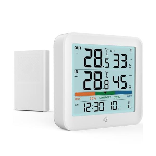 白/-/6202W・Color:白・パッケージ個数:1・LCD-バックライトスクリーン付き8.7*9.0cmの大型LCDスクリーンを採用し、場所を取らずに鮮明な視覚体験を提供します。バックライト機能付きで、ワンタッチでバックライトを点灯でき...