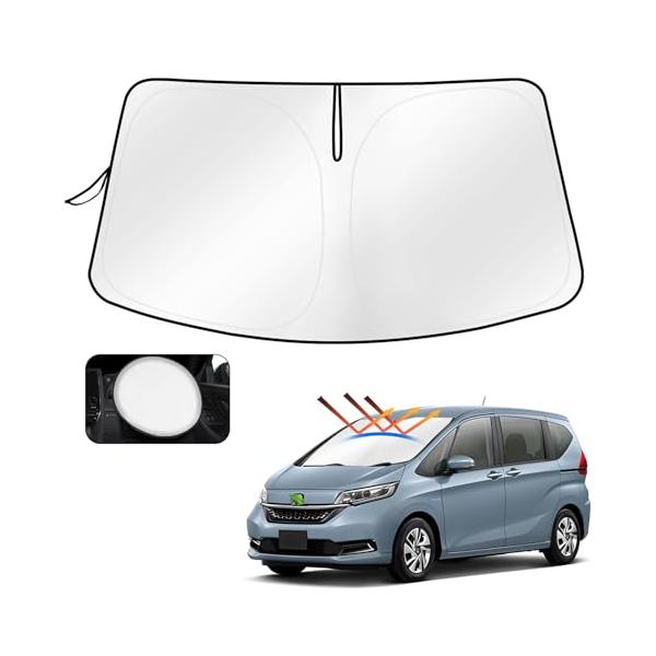 シルバー/ホンダ フリード GB5/GB6/GB7/GB8/-・Size:ホンダ フリード GB5/GB6/GB7/GB8Color:シルバー・パッケージ個数:1・1.適合車種：ホンダ フリード GB5/GB6/GB7/GB8型 (2016...