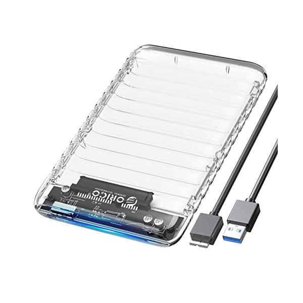 透明/-/USB 3.0 5Gbps・Model:USB 3.0 5Gbps・内部の高い可視性ORICO 2.5インチ HDD ケースは高品質な透明クリスタルPC素材を使用。クリアSSD ケースのデザインで、開けずに中のドライブを見ることが...