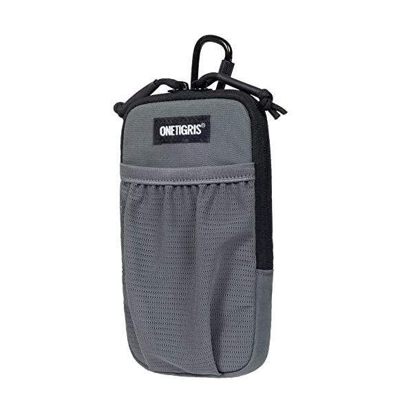 シャドーグレー/-/TG-SJT15-GY・Color:シャドーグレー・耐久性良い：リュック ポーチの外側は撥水加工が施された丈夫な500Dナイロン素材で、内側は柔らかいスエード調の裏地とパールコットンのクッション材が使用されています。これ...