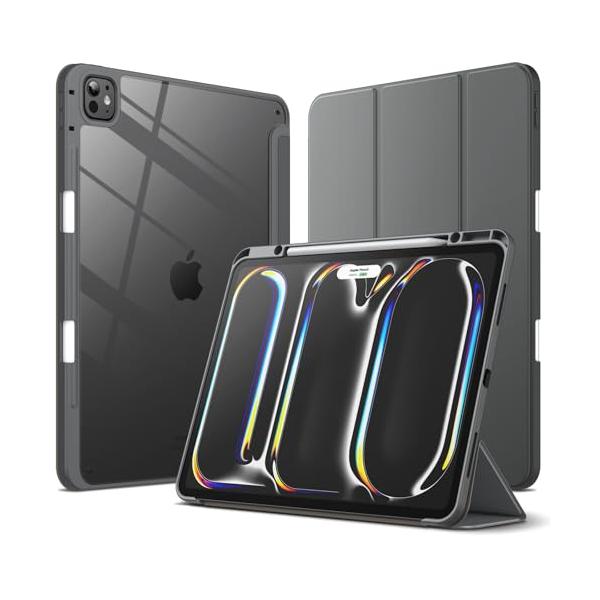 スペースグレイ/-/5037Y・Color:スペースグレイ・[互換性] Pencil Pro/Pencil（USB-C）に対応。iPad Pro 13インチM5/M4（2025/2024）用の特別デザインです。対応iPadモデル番号: A3...