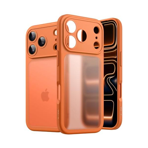 オレンジ/-/573EB・Color:オレンジ・[スリムプロファイル] iPhone 17 Pro 6.3インチ専用です。ご注意: iPhone 17 / Air / 17 Pro Maxには対応できません。美しさと保護性を重視しています。...