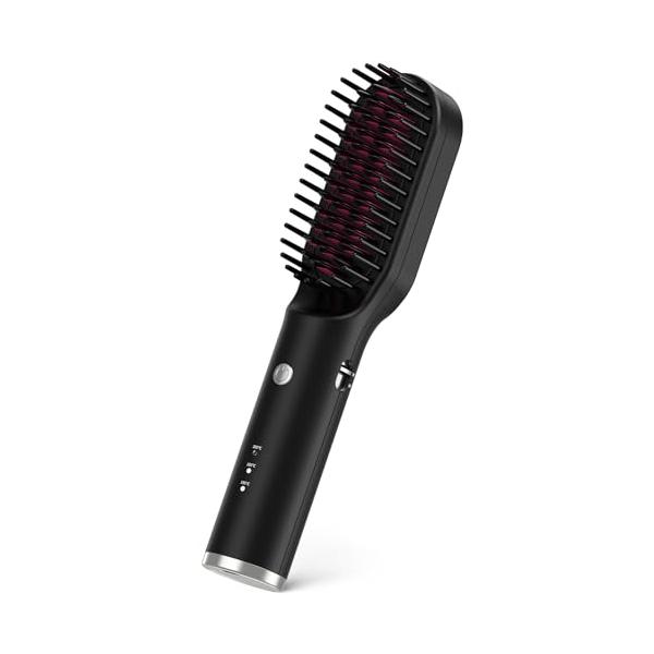 ブラック/-/RB02-BK・USB充電式コードレス充電してコードレスでいつでもどこでもヘアセット。一回のフル充電で約40分※使用。誤作動を防ぐ二重スイッチ機能と専用ポーチ付き、持ち運びも安心。（※環境や使用条件で、使用できる時間が短くなる...