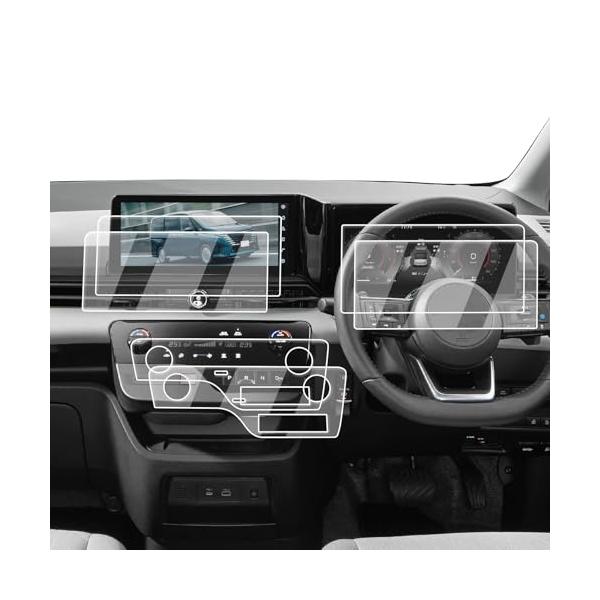 -/12.3 ナビ*1＋12.3メーター*2＋エアコン*2日産 セレナ C28/-・Size:12.3 ナビ*1＋12.3メーター*2＋エアコン*2日産 セレナ C28・適用車種日産セレナ 6代目 C28 (2024年〜現行) 　 12.3...