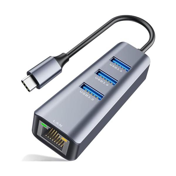 -/4IN1/USBC-4IN1・Size:4IN1・パッケージ個数:1・?USB C ハブ:ギガビットイーサネットポートと3つのUSB 3.0ポートが装備されています。 安定した有線ネットワークを提供すると同時に、より多くのアクセサリーを...