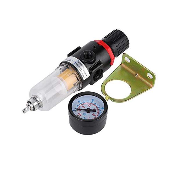 パッケージ個数:1・?右に回すと圧力が上がり、反時計回すと圧力が下がります。・?システムのコンポーネントを潤滑するために、優れた霧化性能を備えています。・エアーレギュレーターの調整な圧力範囲が0?1mpaです。・データを表示するためのゲージ...