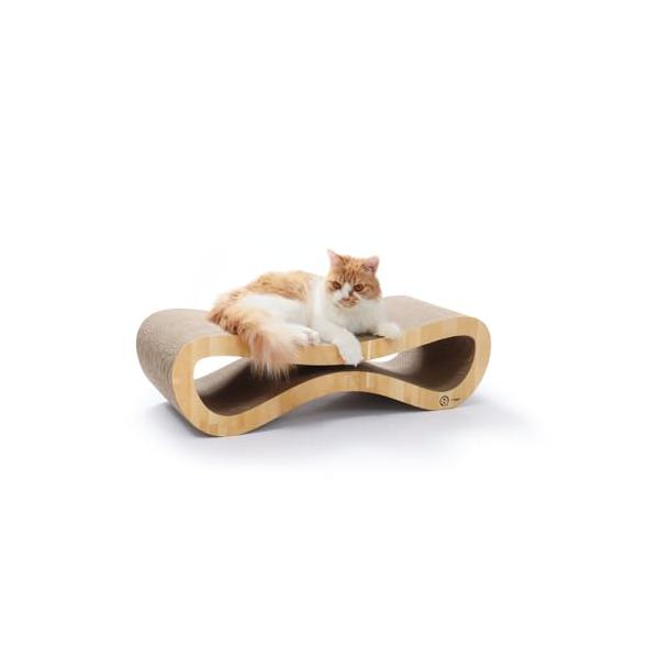 b) ライトブラウン/b) XL/4582725980363・Color:b) ライトブラウンSize:b) XL・からだフィット曲線形状猫のやわらかいからだにフィットする、なめらかなカーブを描く曲線形状なので、猫がリラックスできます。つめ...