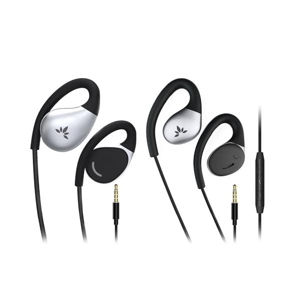 ２個セット（サイズ違い）-3.5mm 端子シルバーブラック/For Small-Large Ear/ADHF-E191-SET・Style:２個セット（サイズ違い）-3.5mm 端子・完璧なフィット感と共有に最適Resolve-Setには、...