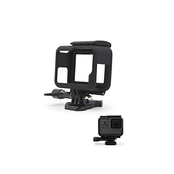 高品質の素材主体は強化されたABSを採用して、耐衝撃性と耐熱性が高くて、頑丈で軽量で、耐久性も優れています。・充電が簡単フレーム自体を取り外さずにカメラを充電できます。フレームの側面に充電できるように空間が空いています、マウントを外さない状...