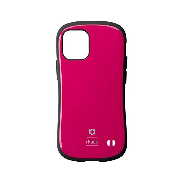 ホットピンク/iPhone 12 mini/5.4inch/-・Color:ホットピンク・滑らかな曲線美、今までにない持ちやすさ。iPhoneを美しく守る、耐衝撃 スマホケース『iFace First Class』・対応機種：iPhone1...