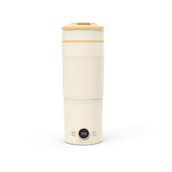 ベージュ/600 ml/HZX-CDSB-003・Color:ベージュSize:600 ml・高品質素材、二重構造この電気ケトル 小型は、食品グレードの304ステンレス製内壁を採用し、耐腐食性・耐熱性に優れています。外側はPP素材を採用。 ...