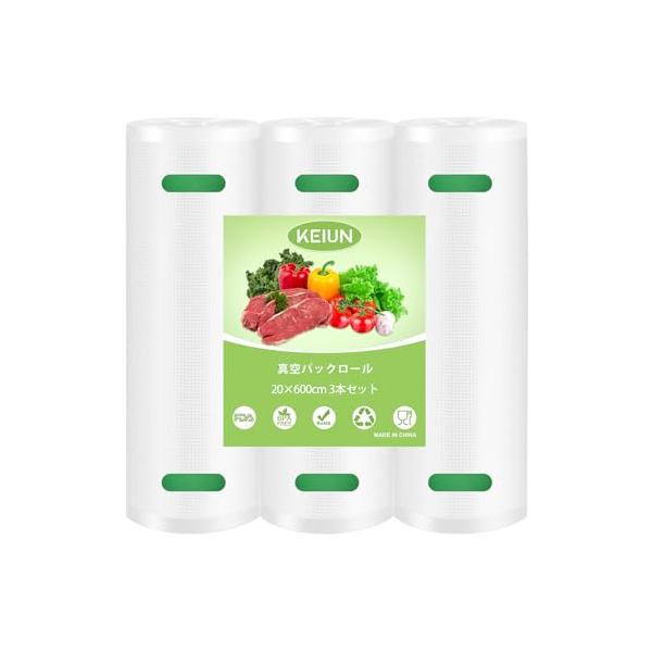 透明/20x600cmx3本/JD3YDW・Size:20x600cmx3本・パッケージ個数:1・?? 鮮度長持ち設計 高い密封性で空気の侵入をしっかりとブロックいたします。これにより、湿気や臭い移り、カビの発生を効果的に防止し、食材の鮮度...