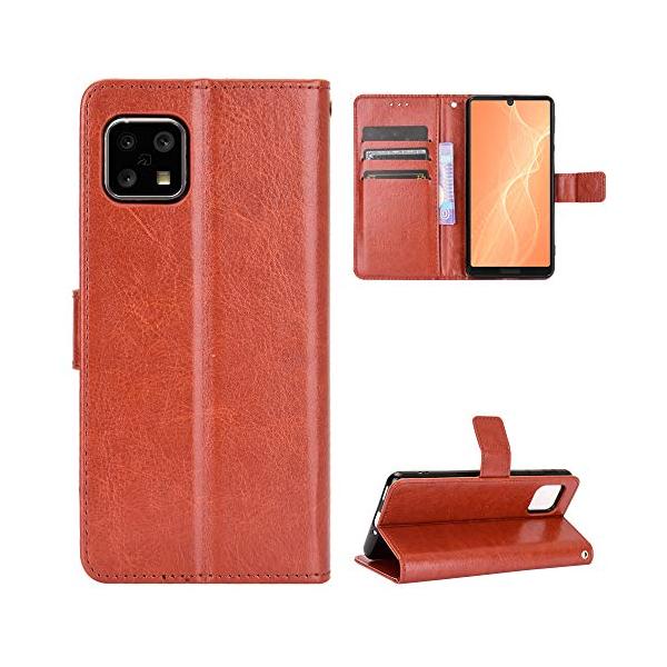 ブラウン/LZ2D-P22-対応 Sense4（ブラウン）/-・Size:LZ2D-P22-対応 Sense4（ブラウン）・商品材質： はPUレザー製ですから、きっちり装着できます、ハンドメードの綺麗な縫い目を御覧できます。更に、マグネット...