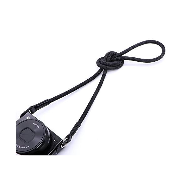 ブラック/120/47171202・Size:120Color:ブラック・パッケージ個数:1・クライミングロープを採用して、過酷な環境にも耐えるストラップです。・素材はナイロンとポリエステルです。ナイロンコアは強力に優れています。外側にポリ...