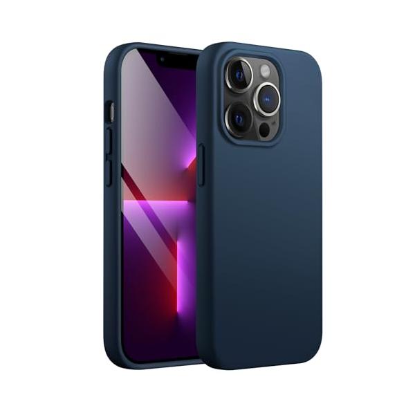 ネイビー/iPhone 13 Pro 6.1インチ/3585E・Color:ネイビー・パッケージ個数:1・[互換性] iPhone13 Pro 6.1インチ用の特別デザインです。おデバイスに完全な保護を提供し、ワイヤレス充電をサポートします...