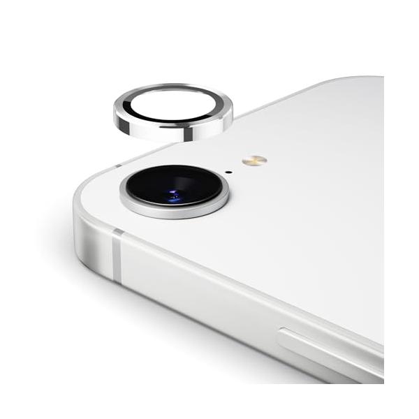 シルバー/-/YY-Silver-16E・Color:シルバー・対応機種iPhone 16e専用レンズカバー。素材：アルミ合金 +日本旭硝子製・ 9H強化ガラス・傷がつきにくい。・保護力満点・レンズを全面保護カバー日本旭硝子製の強化ガラス＋...