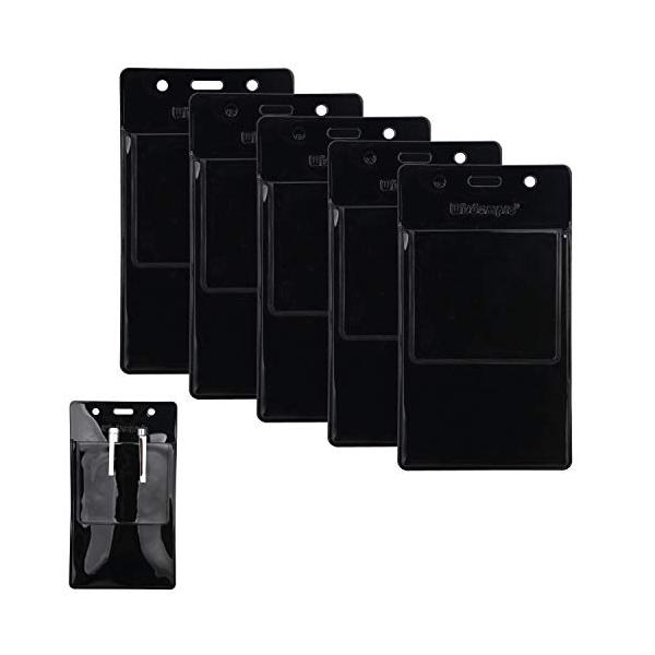 ブラック/5枚セット/-・Color:ブラックSize:5枚セット・パッケージ個数:1・素材ポリ塩化ビニル（PVC） サイズ外寸：16cm x 9cm 内寸：12.5cm x 9cm(長x幅) 入り数5枚セット ブラック・インクシミ・汚れ防...