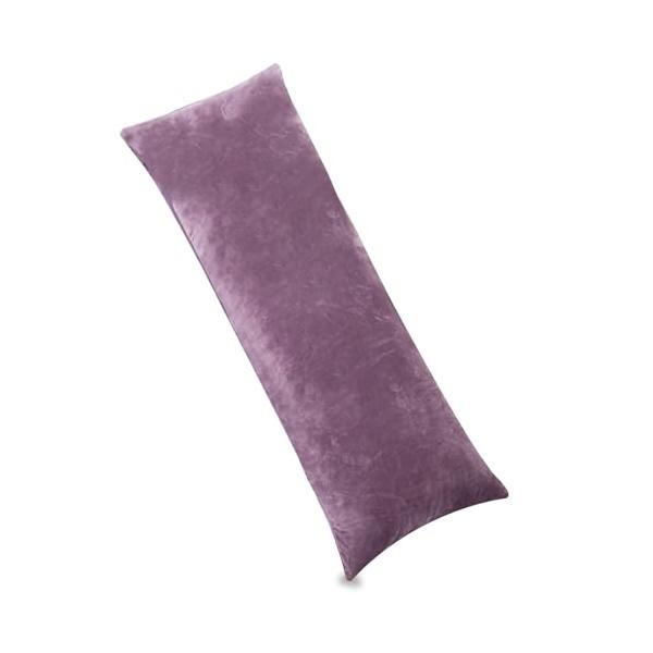 ダークパープル/120x40/YYZ・Color:ダークパープルSize:120x40・上質な生地素材抱きまくらには、極細マイクロファイバー生地を採用。シワになりにくく、通気性に優れ、ふんわり暖かな包み込み感を実現します。中綿には高弾性PP...