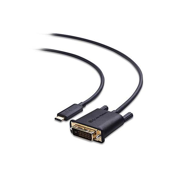 ブラック/USB C to DVI 変換ケーブル/201039-BLK-6-J・パッケージ個数:1・プラグ＆プレイUSB C-DVI 変換ケーブルはUSB-C又はThunderbolt 3 portが搭載されたパソコンをDVI入力が搭載した...