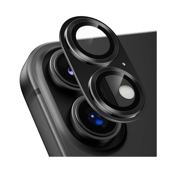 ブラック/iPhone 17用/-・Color:ブラックSize:iPhone 17用・対応機種iPhone 17 専用カメラ保護カバー。四角い台座保護部分:アルミ合金 。/// レンズ保護部分:9H強化ガラス・日本旭硝子製・傷がつきにくい...