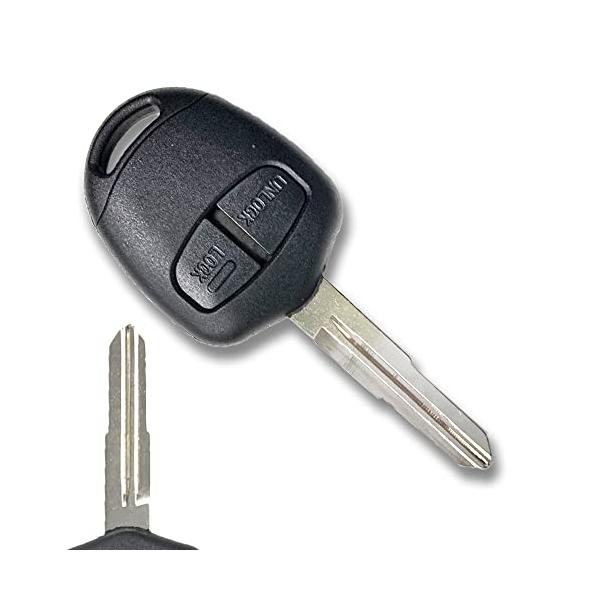 パッケージ個数:1・キーレスのボタンが2個仕様のブランクキーです。 お使いの車種のスペアキーが欲しい、鍵が折れてしまった 割れてしまった、手垢、傷汚れが気になるなどの場合にお安く改善がです。・仕様 長さ 44mm 幅 10mm 厚さ 2mm...