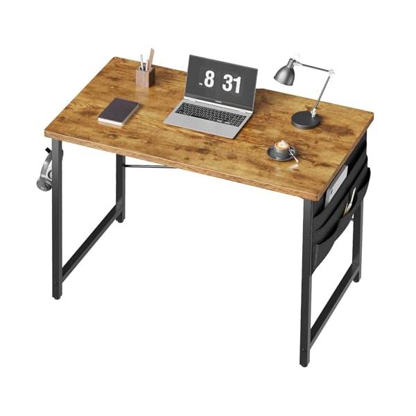 ピンテージ/80*40cm/-・Size:80*40cmColor:ピンテージ・大きな作業台と収納スペース机の上は大きいので パソコンと周辺機器を並べて置くことができ、手元がゆったり使える広さがあります。デスクは丈夫な収納袋とフックが付いて...