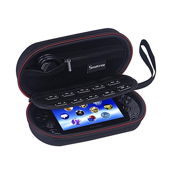 シンプルBlack/-/-・Color:Black・パッケージ個数:1・パーフェクトシェープ：Smatree 収納ケースはPS Vita、PS2000 本体にぴったりします。底部のベルトは簡単にコンソールを取り出すのに役立ちます。・安全で美...