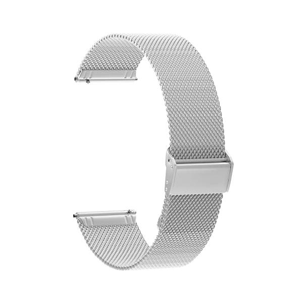 Meshシルバー/20mm/-・Color:シルバーSize:20mm・ビジネスのエレガンスに完璧なパートナー：メタリックスタイルのステンレスバンドは、あなたの時計にユニークなファッション性を与え、人目を引かせ、自信を持ってスタイリッシュに...