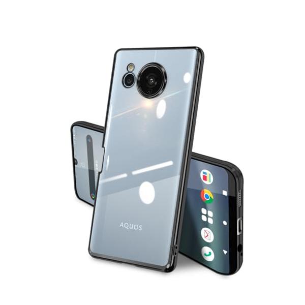 ブラック/AQUOS sense7/-・Size:AQUOS sense7Color:ブラック・耐衝撃&amp;360°全面保護高耐衝撃構造で作られ、熟練の技術に裏付けられたクッション加工、落下衝撃を全方位吸収し、期待に裏切らない頑丈さを持...