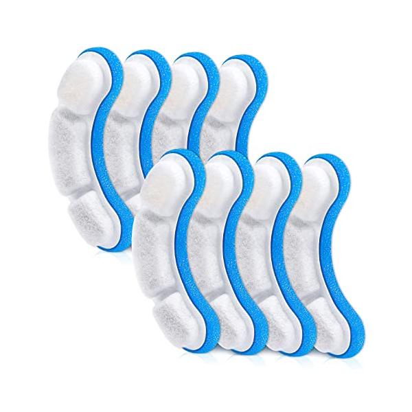 パッケージ個数:8・商品情報：猫給水器用活性炭フィルター*8　素材：活性炭、イオン樹脂、コットン、スポンジ　対応：WF100＆WF050TP&amp;WF210&amp;WF040＆他の同じ形状フィルターの給水器もできます。注：フィルターは...