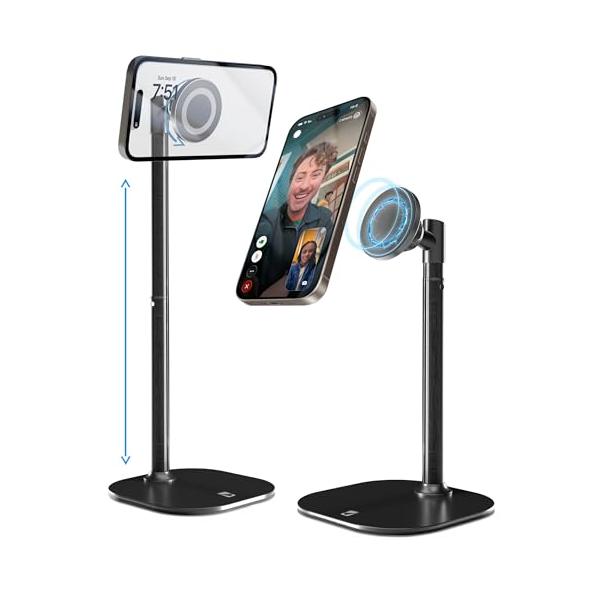 Modernナイトブラック/-/CPR231BLK070・Color:ナイトブラック・パッケージ個数:1・・デスクにぴったりなMagSafe対応スマホスタンド iPhone 17 (Pro Max)16/15/14/13/12シリーズに最適...