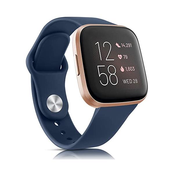 シンプルネイビー/-/-・Color:ネイビー・対応機種Fitbit Versa / Fitbit Versa 2 / Fitbit Versa Lite / Fitbit Versa SE スマートウオッチ。（注：Fitbit Versa...