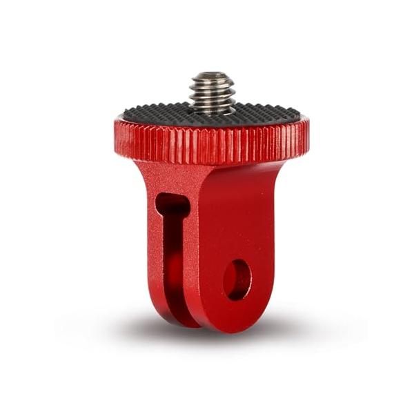 レッド/-/-・Color:レッド・gopro&amp;インスタ360対応機種gopro規格から1/4 ネジ 規格に変換アダプターとしては、ほとんどのジタルカメラやアクションカメラgopro 13、gopro12、gopro11、gopro...